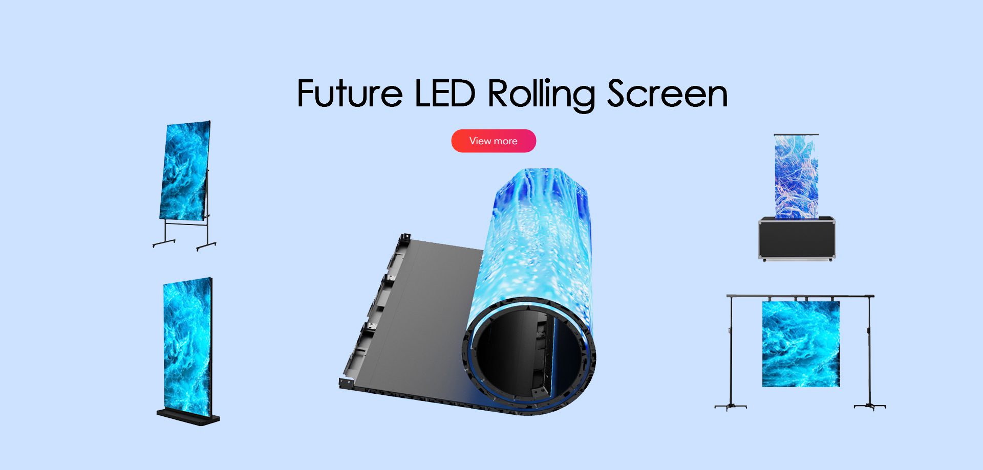 Rolling LED Screen Foldable LED Display | Roll Up LED Screen