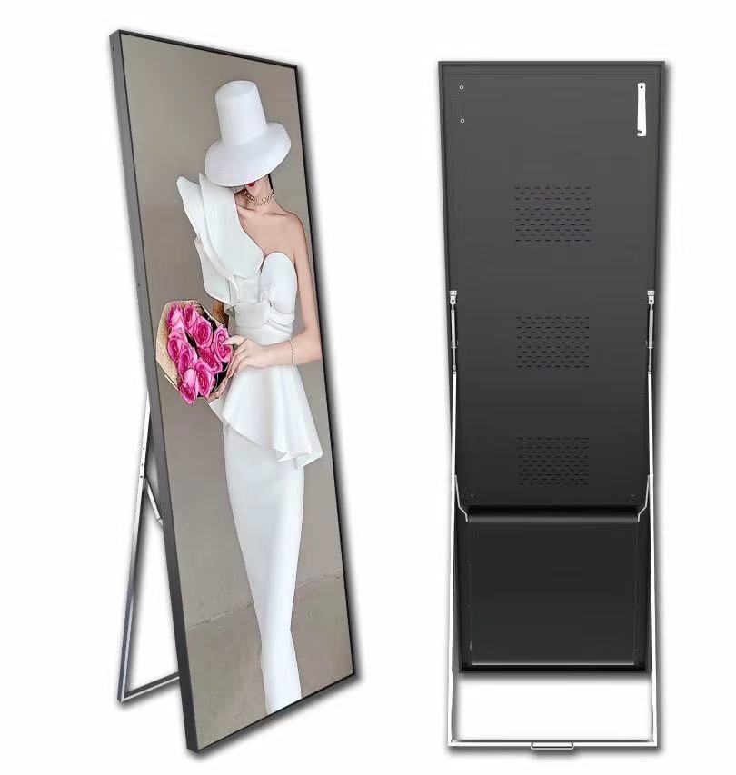 LED Poster Mirror LED Screen 1920x640 4G 5G 6G WIFI Control