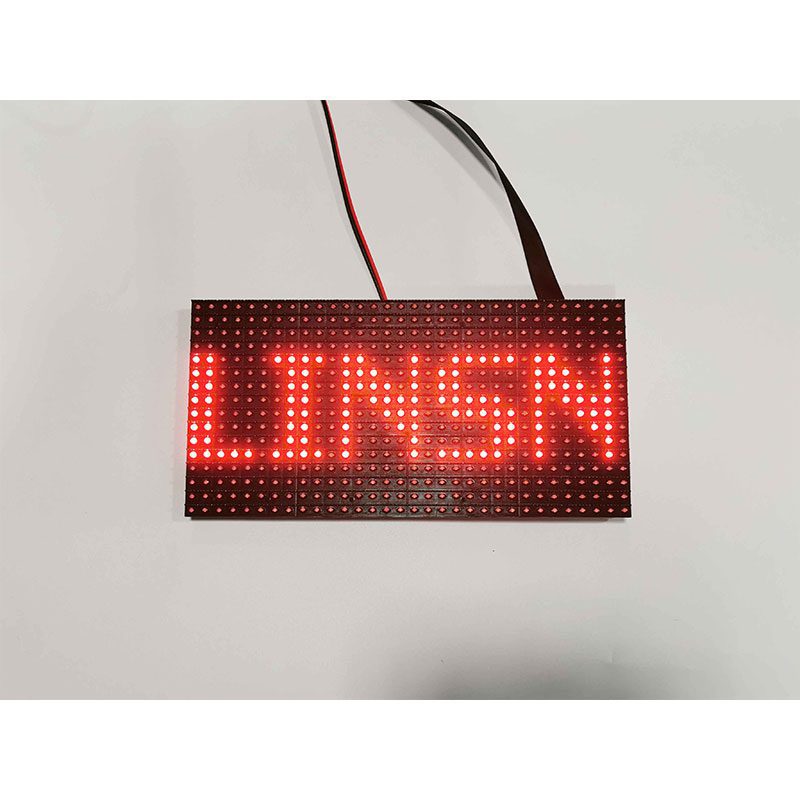 P10 Outdoor Red Color LED Module 320x160mm LED Panel 32*16pixels