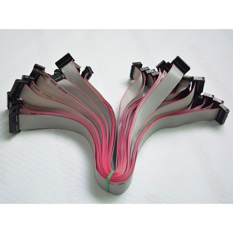 16Pin LED module data cable 400mm 20 PCS - LeemanLEDscreen.com