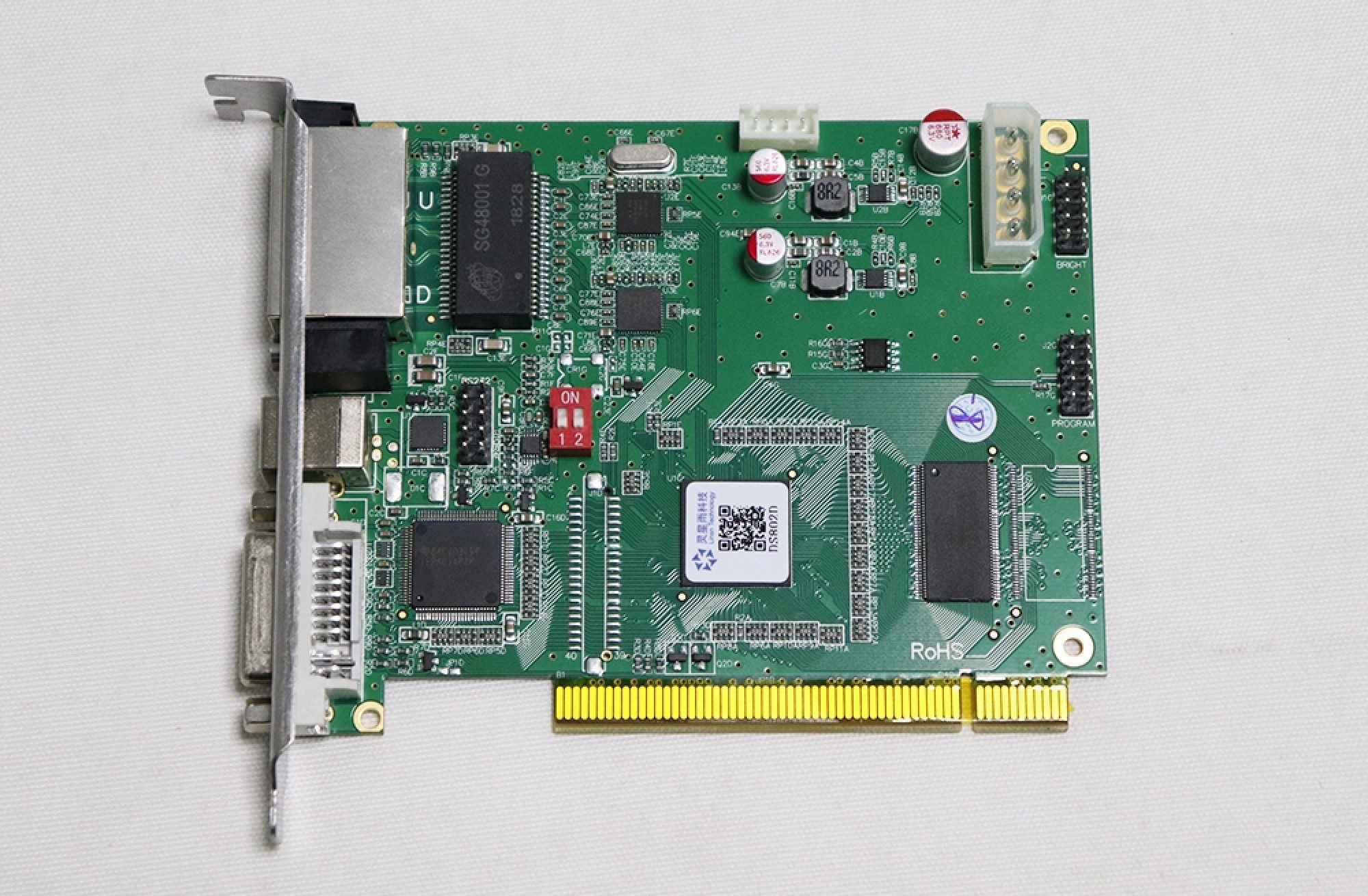 LINSN DS802D Double Color LED Screen Transmitter Card - LeemanLED