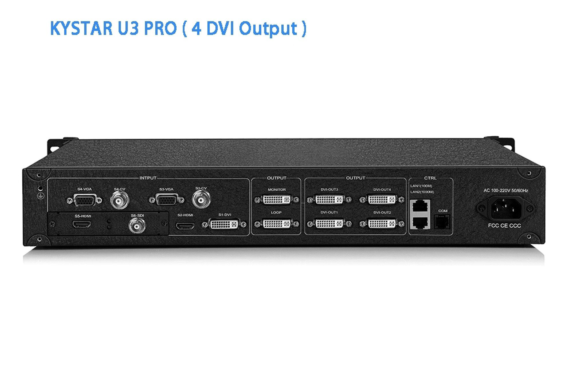 Kystar U3/U3 Pro UHD LED Display Video Processor - LEEMANLED.COM
