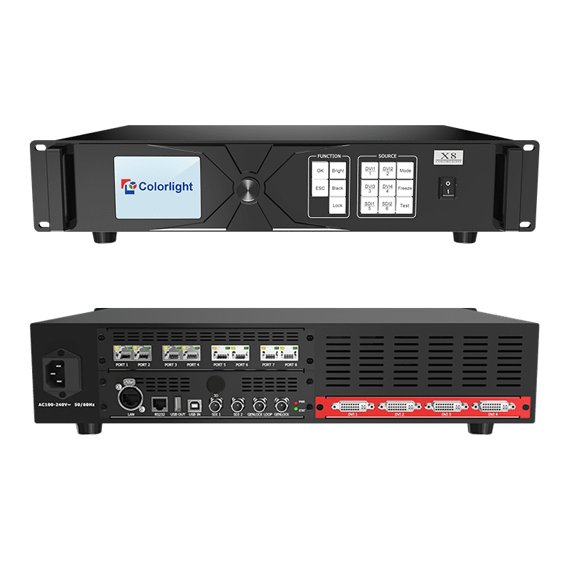 Colorlight X8 LED Controller | Colorlight Cloud Tech LEDVISION