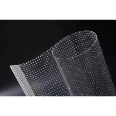 Adhesive LED Film Screen | Flexible Transparent LED Film Display