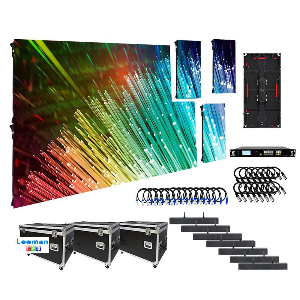 P2.9 Indoor LED Screen 500x1000 LED Cabinet Rental LED Display Panel