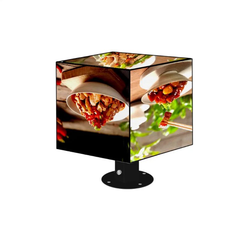 Cube LED Video Display Customized Effects Dynamic Video Show