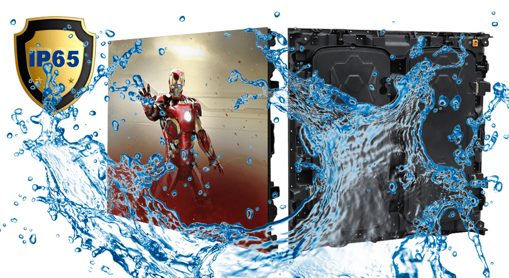 P6.67 Outdoor Waterproof LED Display 960x960 With LED Screen Cabinet