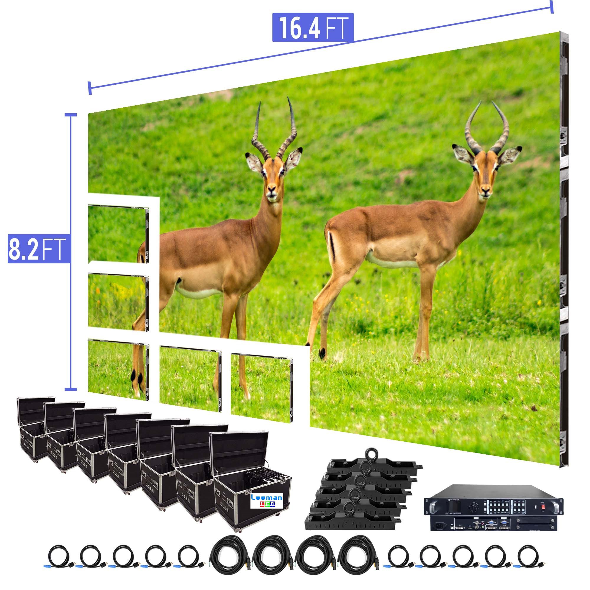 P4 Indoor Full Color LED Display Screen 960x960 Price List - LeemanLED