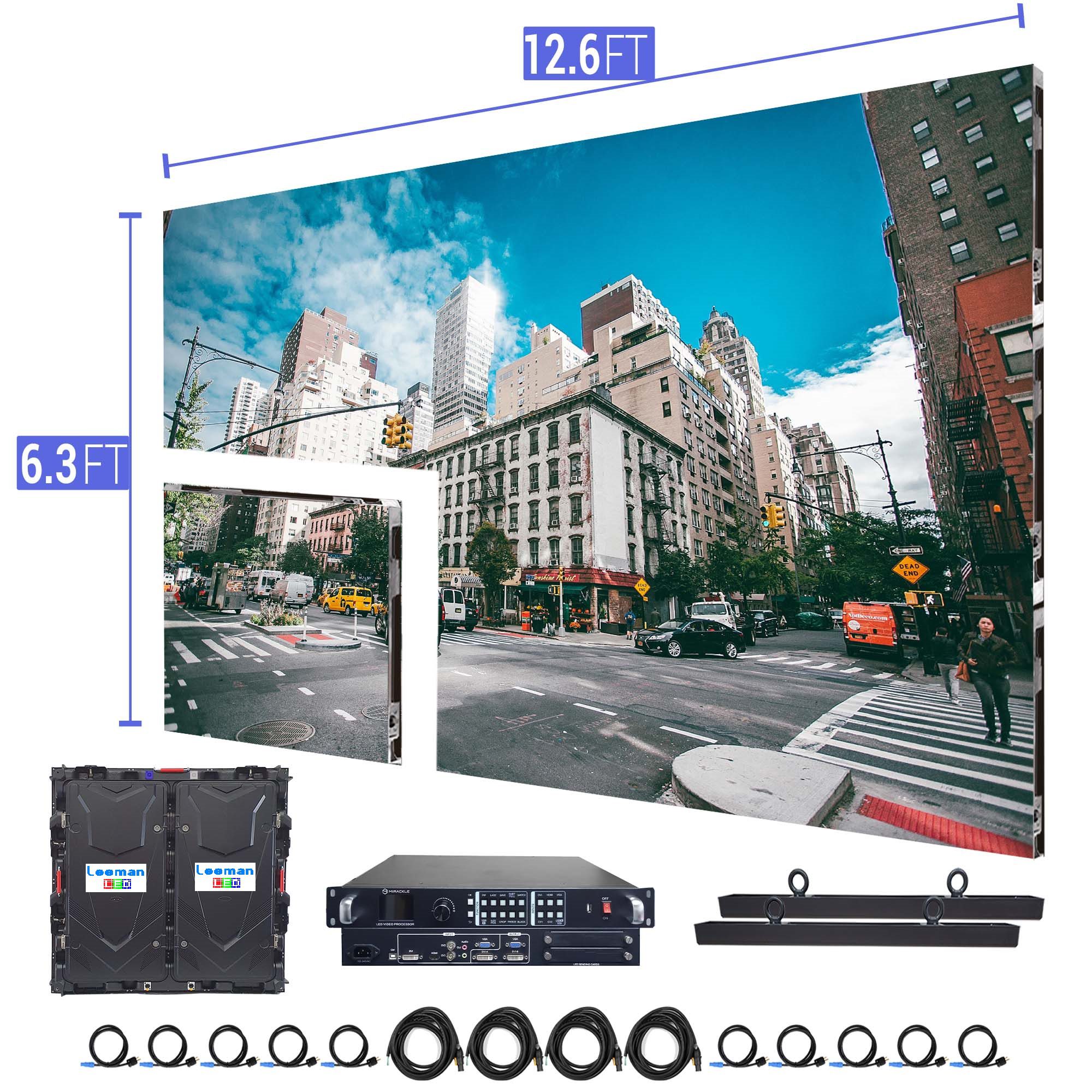 P2.5 P3 P4 P5 P6.67 P8 P10 Outdoor LED Display Panel 960x960