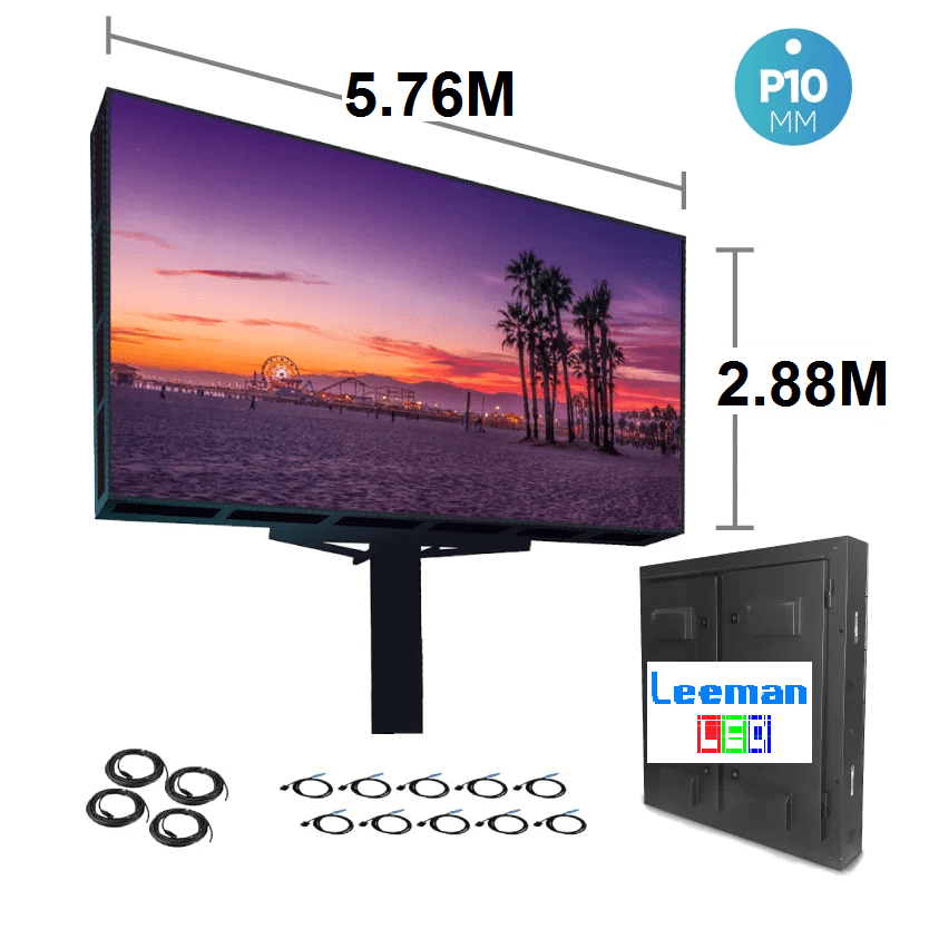 960x960 P10 Outdoor LED Screen Price IP66 IP68 Outdoor LED Billboard