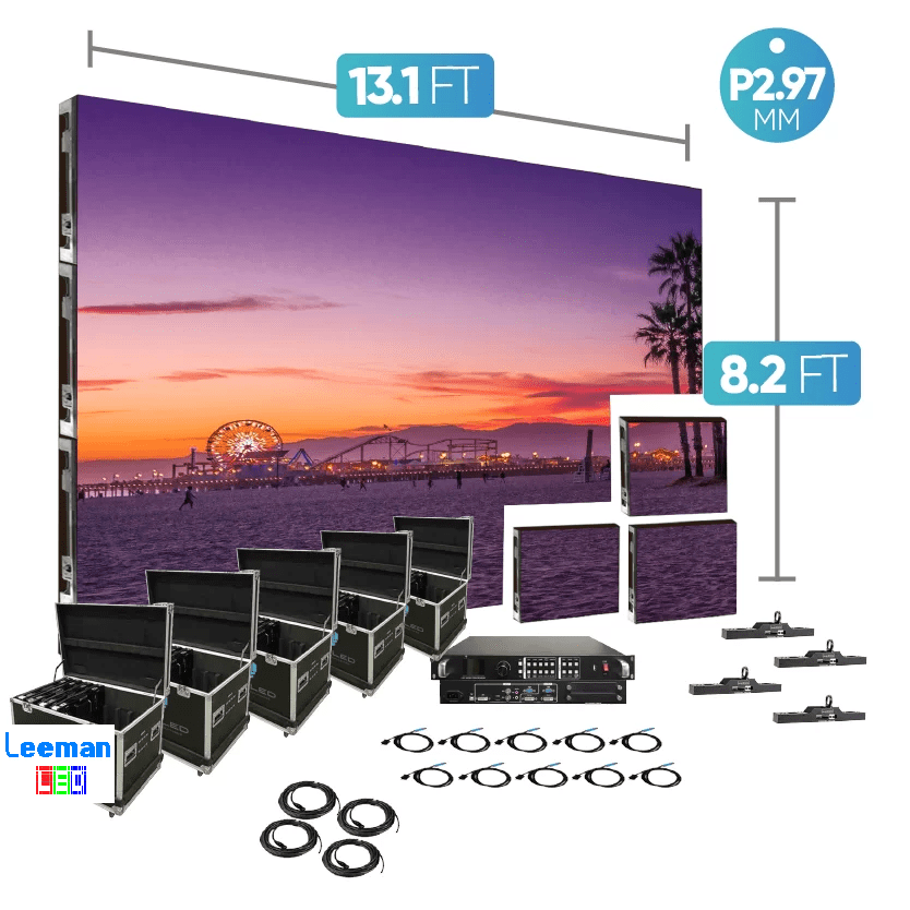 Indoor P2.9 LED Video Screen 1000x500 | P2.976 LED Video Wall Screen