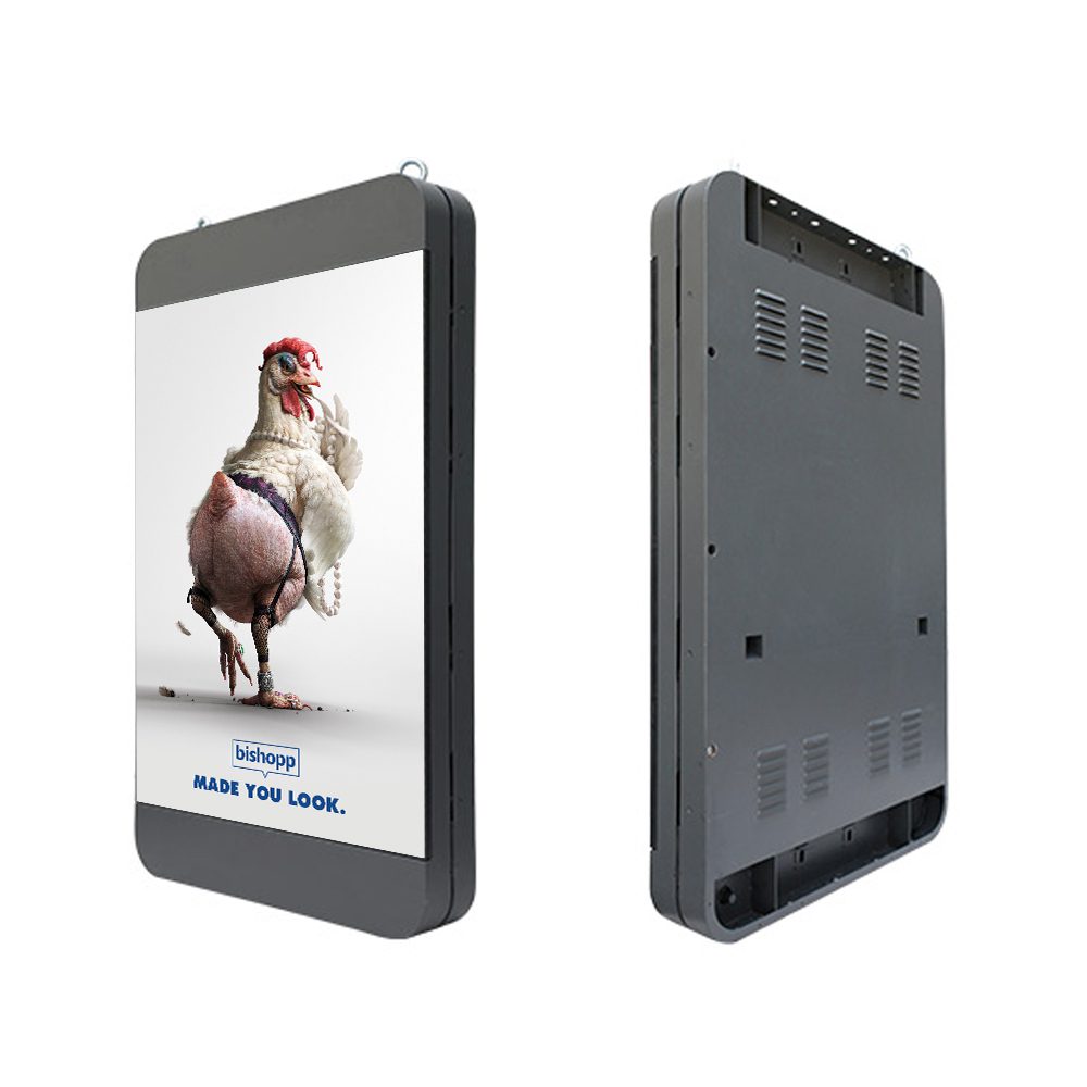 LED Pole Display Sign Outdoor Smart Street Light & CCTV camera