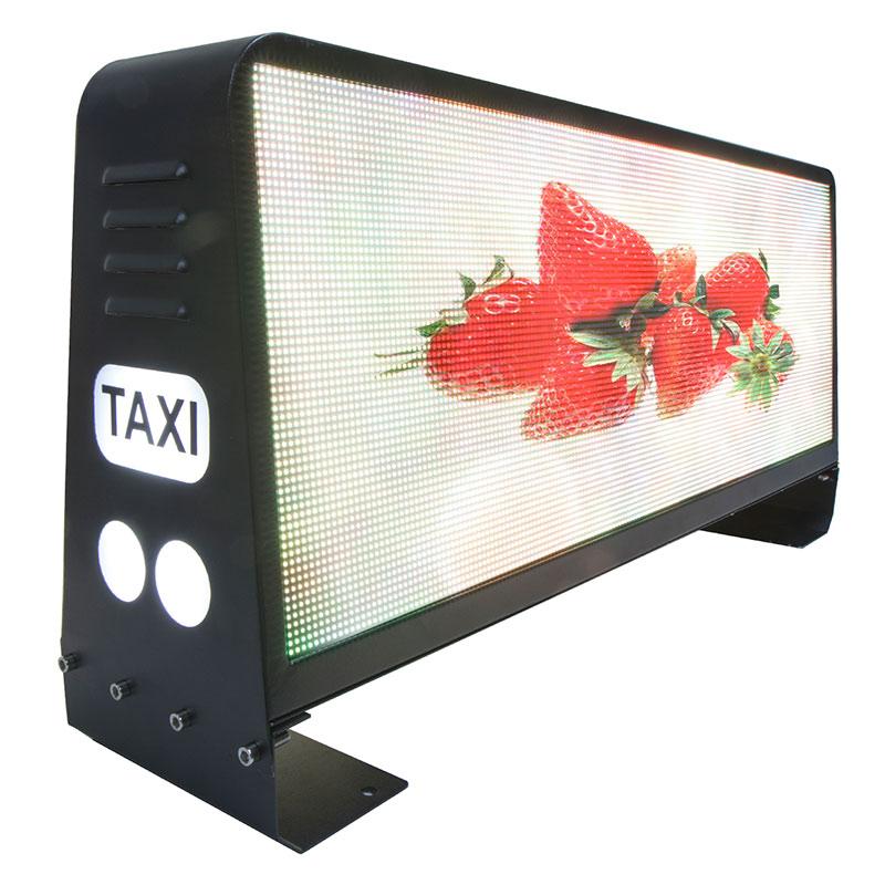 Taxi LED Display P2.5 Outdoor Car Taxi Topper Top LED Roof Sign