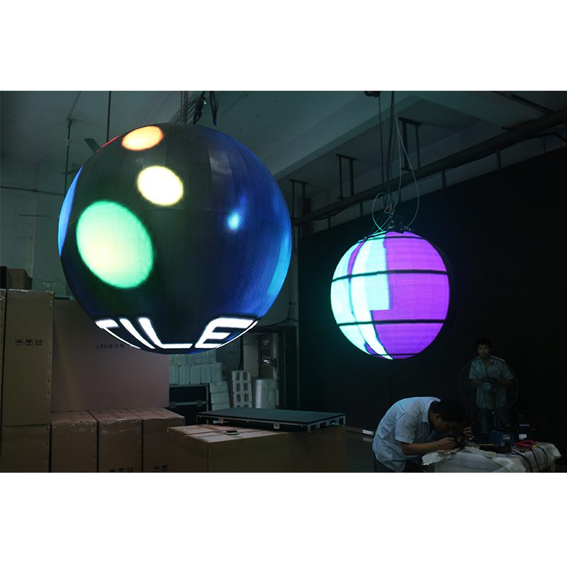 LED Sphere Display Screen Supplier 3D Spherical LED Video Ball