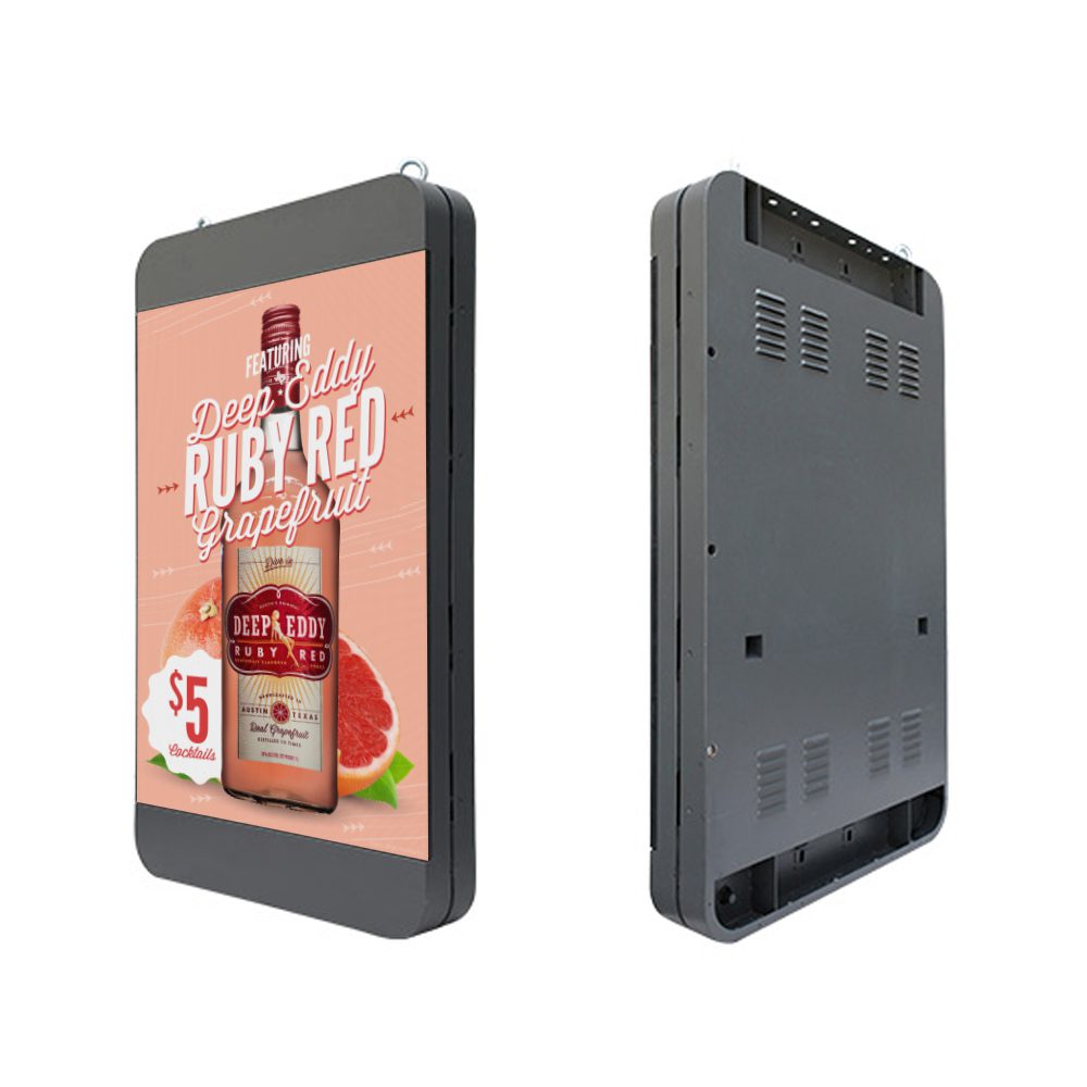 Outdoor P2.5 Lighting Pole LED Screen for Street Light Advertising Boards